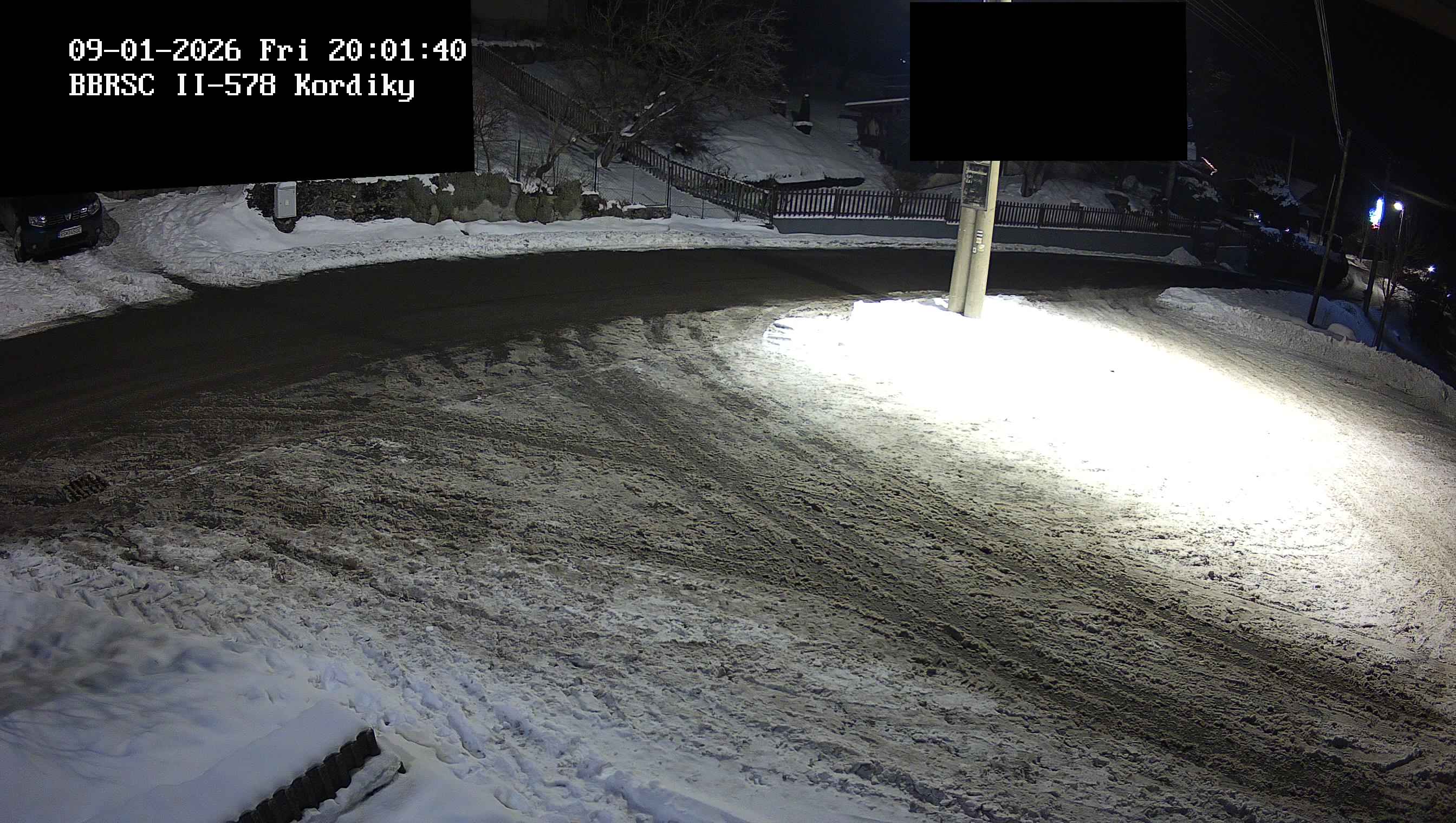 Kamery - Zjazdnosť ciest Banskobystrického regiónu