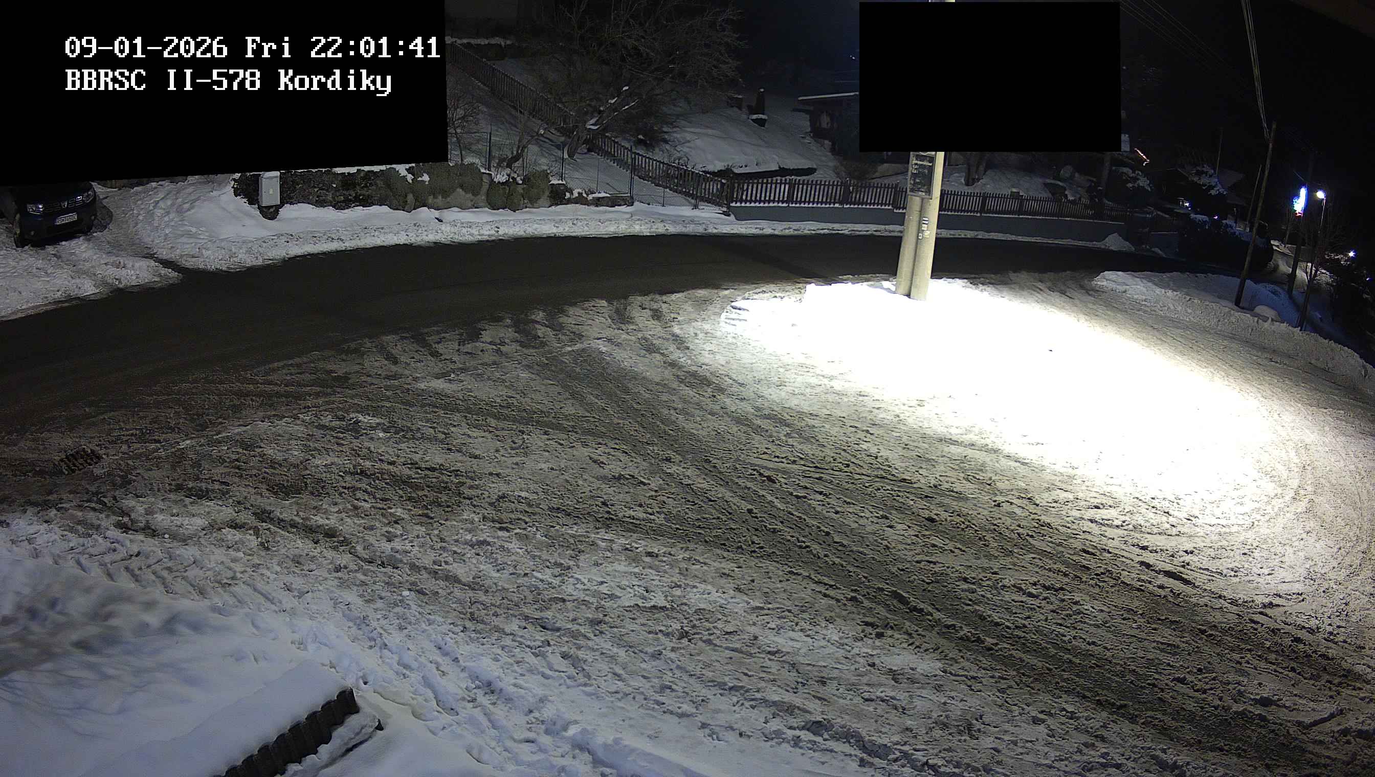 Kamery - Zjazdnosť ciest Banskobystrického regiónu