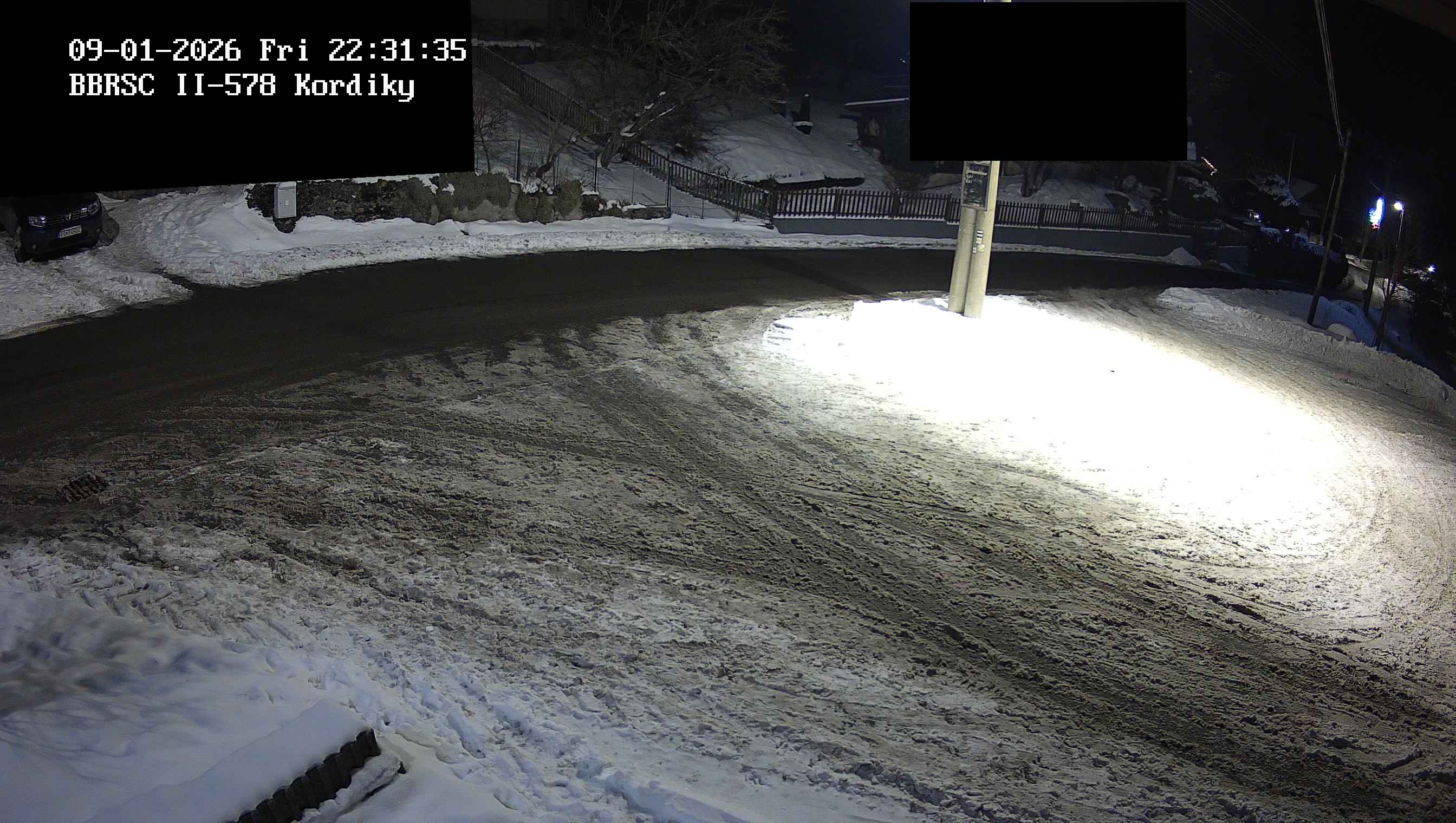 Kamery - Zjazdnosť ciest Banskobystrického regiónu