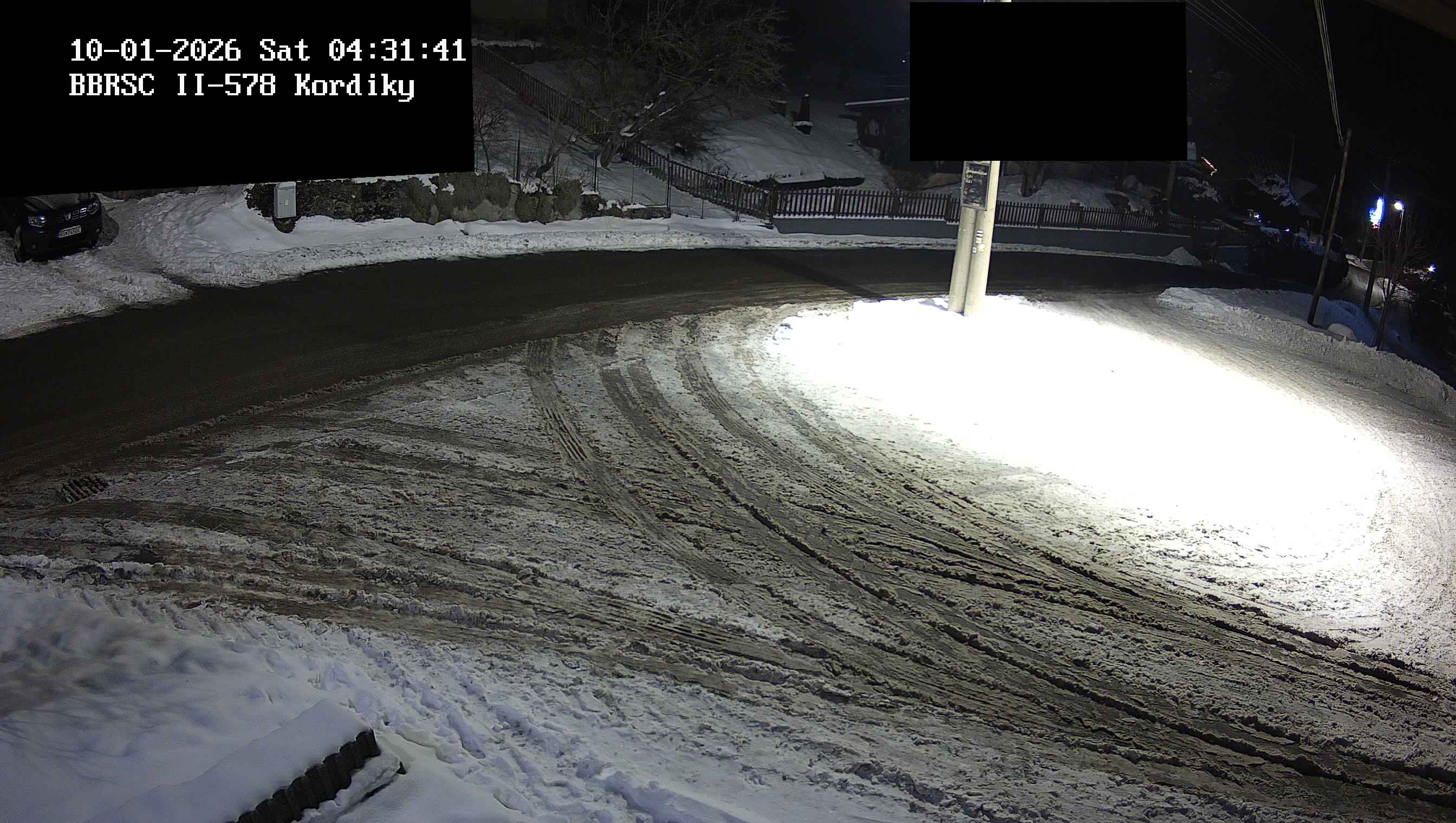 Kamery - Zjazdnosť ciest Banskobystrického regiónu